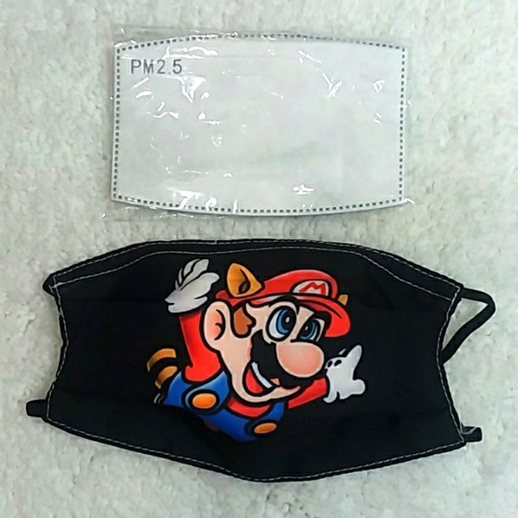 Accessories | Super Mario Face Mask | Poshmark